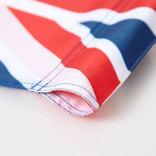 UK Flag ,United Kingdom British Garden Flags,Queen's Celebration Flag,Nationality UK Garden Flags,International World Country Nation Garden Flags, Celebration Parade Flags,Anniversary Celebration,Indoor and Outdoor Flag, Double-Sided.