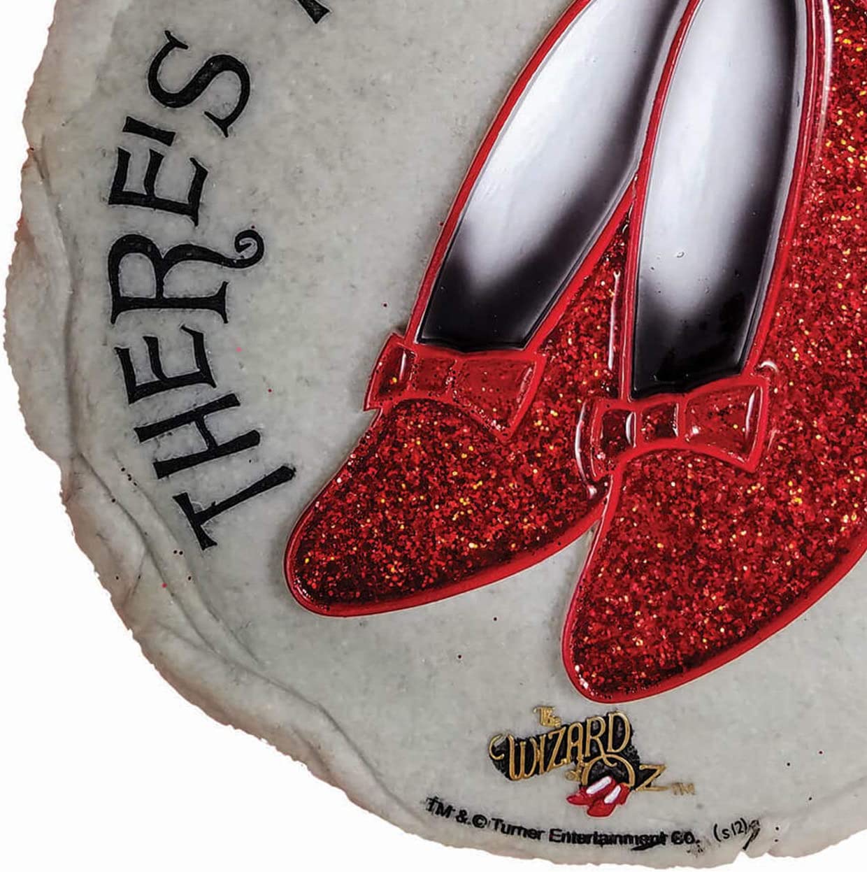 Spoontiques - Garden Décor - Ruby Slippers Stepping Stone - Decorative Stone for Garden