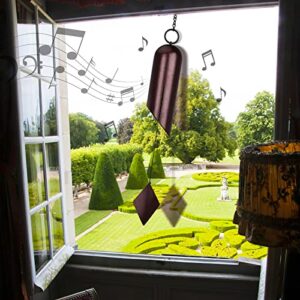 Agirlgle Large Wind Bell Wind Chimes Outdoor Indoor Windbell, 24-Inch Garden Wind Chimes for Patio and Terrace - Best Metal Musical Windchime Outdoor and Home Decoration