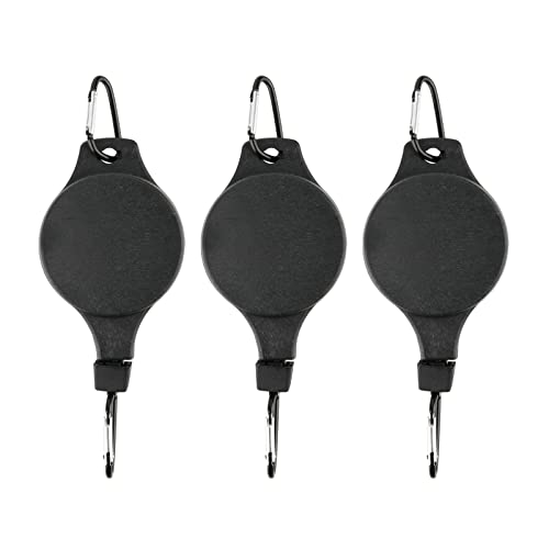 Cosmos 3 Pack Plant Pulley Retractable Hanger Adjustable Plant Pulleys with Metal Hooks for Hanging Plants Garden Baskets Bird Feeder Indoor Outdoor Decoration