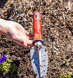 Garden Weasel Multi-Use Transplanter 91360 - Trowel Garden Tool - Hand Shovel - Garden Spade - Gardening Shovel - Weather and Rust Resistant