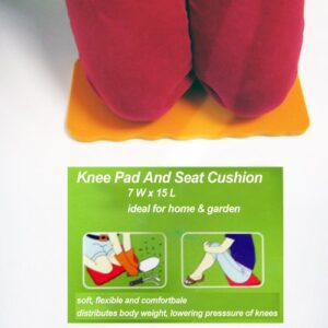 Garden Kneeling Pad Seat Knee Mat Cushion 7 in x 15 in, Assorted Colors, Pack of 4