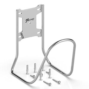 jbscoop large stainless steel hose holder, heavy duty hose hanger