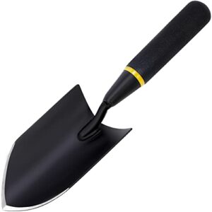 garden trowel, heavy-duty trowel garden tool, super hard hand trowel, garden shovel for diligent farmer soil excavation, planting and transplanting