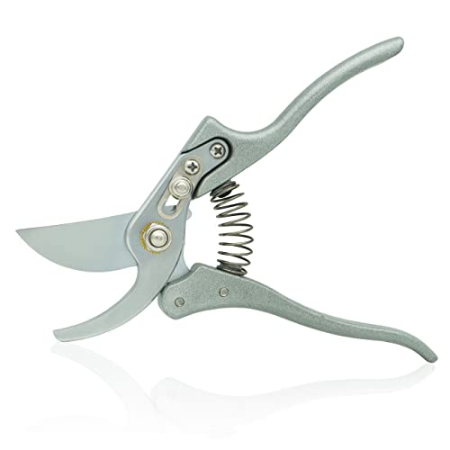 JOYFUL&HOPEFUL Bypass Pruning Shear, Garden Shear Pruner with Precision Blade for Gardening,Trimming Plant Tree Flower