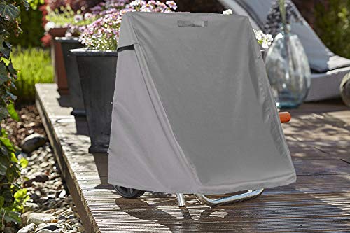 Aaaspark Veranda Patio Free Standing Portable Garden Hose Reel Cover,Protect Your Hose Reel and prolong its Life(25.9" x24.8" x 34.6")