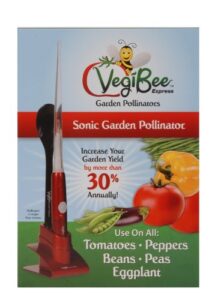 vegibee garden pollinators vbp-02 express plant pollinator, 10″, red