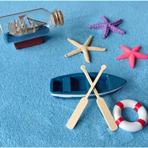 HYG Fairy Garden Accessories, Miniature Kit, Undersea Paradise, Mini Ocean Assesseries, Seabed Scenery Accessories Outdoor Figurines Set (a) a 8*8*9 2110111905