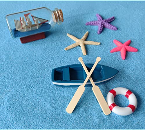 HYG Fairy Garden Accessories, Miniature Kit, Undersea Paradise, Mini Ocean Assesseries, Seabed Scenery Accessories Outdoor Figurines Set (a) a 8*8*9 2110111905