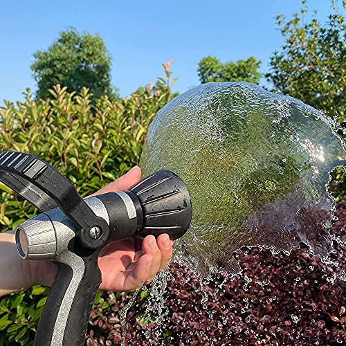 VLAY Garden Hose Spray Nozzle,Heavy-Duty High-Pressure Firefighter Nozzle with Ergonomic Handle for Women and Children to Gardens, Car Washes, Pets