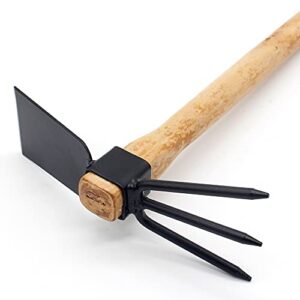 konrissun garden tools garden hoe garden shovel and hoe flower and vegetable tiller garden tools hoe with wooden handle garden tools