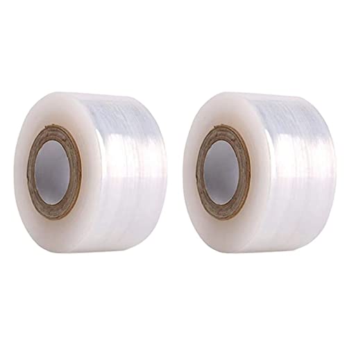 Garden Grafting Tape Plant Repair Tapes 3cm Grafting Film,Stretchable Self-Grafting Clear Film for Fruit,Floral,Tree and Plants Grafting Film Tool (2 PCS)