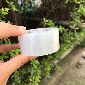 Garden Grafting Tape Plant Repair Tapes 3cm Grafting Film,Stretchable Self-Grafting Clear Film for Fruit,Floral,Tree and Plants Grafting Film Tool (2 PCS)