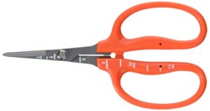 chikamasa b-500sf stainless steel fluorine treated grape care shears