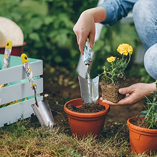 Jardineer Women Gardening Set, Floral Garden Tools Set 3Pcs, Garden Tools for Women Stainless Steel, Ideal Gardening Gifts for Women