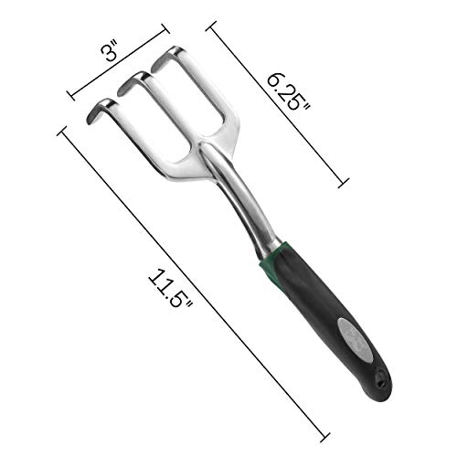 Mr. Pen- Garden Hand Cultivator, Mini Hand Rake, Hand Rake Garden Tool, Hand Cultivator, Cultivator, Hand Held Cultivator, Garden Cultivator, Garden Rake, Hand Rake, 3 Prong Garden Rake