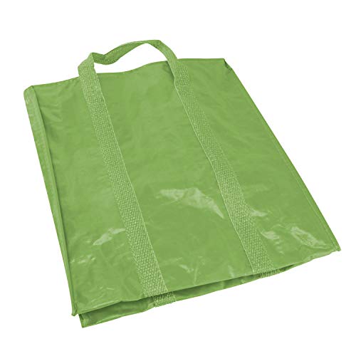 Martha Stewart MTS-MLB1-P2 48-Gallon Multi-Purpose Re-Usable Heavy Duty Garden Leaf and Debris Bag with Reinforced Shoulder Straps and Side Handles (Bay Leaf Green)