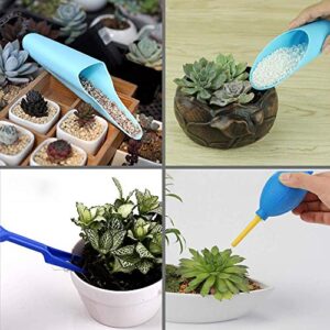 SONGZIMING 15 Pcs Succulent Plant Tools Set, Mini Garden Planting Watering Tool Kit for Succulent Miniature Gardening Plant Care