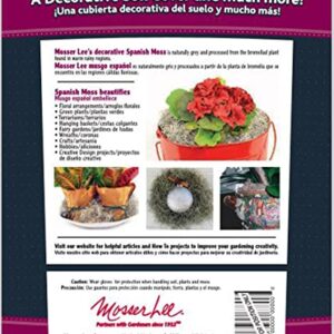 Mosser Spanish Decorative Moss, 250-Cubic Inch