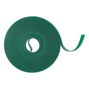 KINGLAKE GARDEN Garden Hook and Loop Tapes,1/2'' Fastening Tape Cable Ties Garden Vines Ties,Soft Plant Twist Tie for Plant Gardening, Home, Office(Total,65.6 Feet)