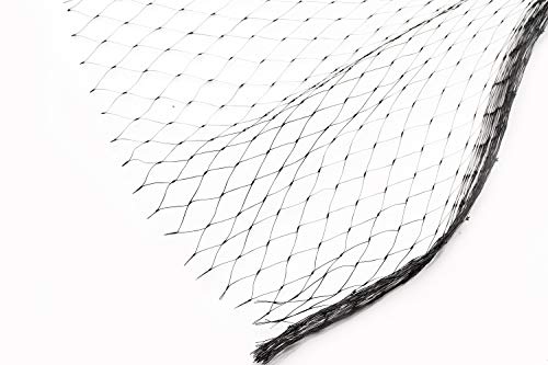 PetiDream Bird Netting -Stops Hawks,Birds from Plants ,Fruit Trees and Vegetables - Perfect as Garden Netting and Protective Net in 13ftx 33ft,Black