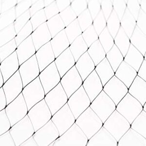 PetiDream Bird Netting -Stops Hawks,Birds from Plants ,Fruit Trees and Vegetables - Perfect as Garden Netting and Protective Net in 13ftx 33ft,Black