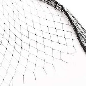 PetiDream Bird Netting -Stops Hawks,Birds from Plants ,Fruit Trees and Vegetables - Perfect as Garden Netting and Protective Net in 13ftx 33ft,Black