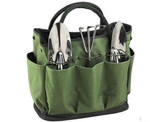 gardening tote bag garden tool bag garden tote home organizer gardening tool kit holder oxford bag gardening tools organizer tote lawn yard bag with 8 pockets