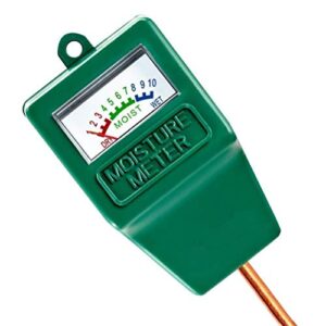 hathdia soil moisture meter,plant hygrometer moisture sensor plant water monitor for potted plants,garden,farm, lawn(no battery needed)