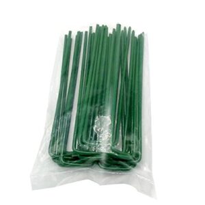 Garden Stakes, Ground Anchors, Pegs Galvanized Staples Securing Pins Spikes for Lawn Farm Sod Landscape 25 PCS