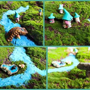 HYG Miniature Fairy Garden Accessories, Figurines, Landscape Set Selected Fairy Garden / Mini Figurines Kits, Potted Horticulture Ornaments Garden Decoration