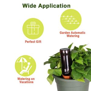 vensovo 10pcs Terracotta Watering Spikes - Automatic Self Watering Stakes, Plant Watering Devices for Wine Bottles Recycled Bottles, Clay Plant Garden Waterers for Vacations