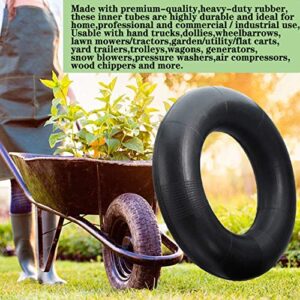 4.80/4.00-8" Premium Replacement Tire Inner Tubes,for Hand Trucks,Dolly,Wheelbarrow,Garden Cart,Lawn Mower,Snowblower, Generator,Trailers and More(2 Pack)