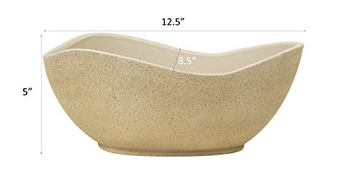 Classic Home & Garden 573D 514 Arc Pot Planter, Desert