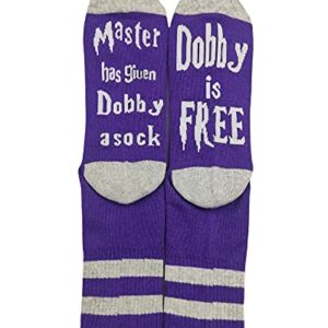 Inmeilifus Novelty Dobby Socks Funny Cotton Knitted Sox Cute Christmas Gift Stocking Stuffers