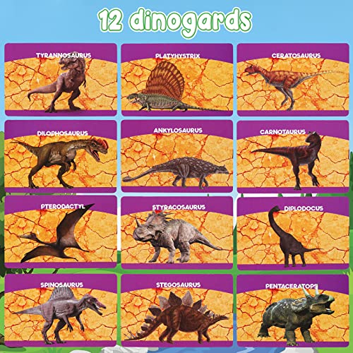 Dinosaur Toys, 12 Pack Dino Eggs Dig Kit, Easter Eggs Excavation Science Fossil Archaeology Educational Experiments Kits for Kids, Easter Basket Stocking Stuffers, STEM Toys Party Gift Surprise Eggs