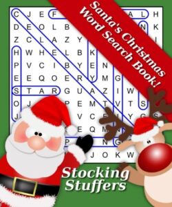 stocking stuffers: santa’s christmas word search book!