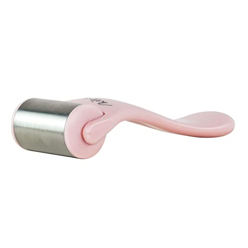 Kitsch Ice Roller for Face - Stainless Steel Ice Face Roller Skin Care | Face Ice Roller for Skin Irritation | Ice Facial Roller for Sensitive Skin | Ice Roller for Face & Eye Puffiness Relief (Pink)