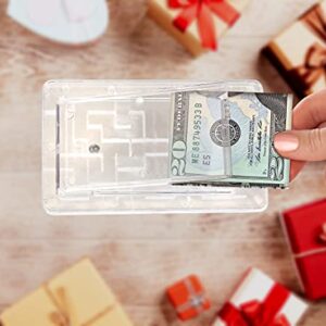 Money Puzzle Box - 3 Pack - Money Maze Gift Holder, Fun Way to Give Cash as a Gift for Kids and Adults - Great for Birthday - Stocking Stuffers for Kids, Teens - Holiday