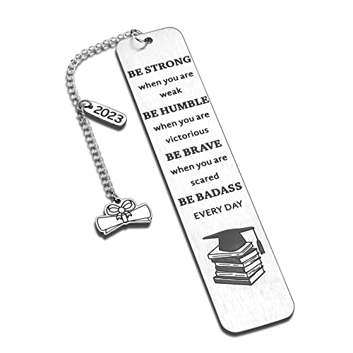 Graduation Gifts 2023 Graduate Bookmark Stocking Stuffers for Men Women Inspirational Gifts for Teens Boys Girls Senior 2023 Gifts for Best Friends Son Daughter Grad Present for Him Her Family Member