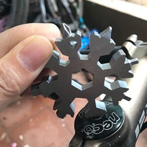 20 In 1 Snowflake Multi-Tool ,Great Christmas stocking stuffer,Unique Gifts for Dad Men Women