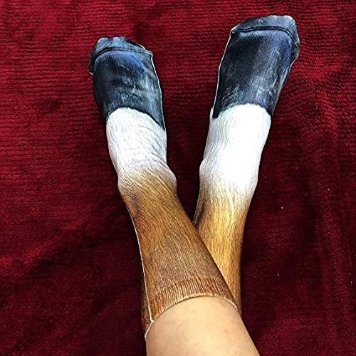 Animal Paw Socks Crazy Novelty Horse Paw Socks Funny Christmas Gifts Stocking Stuffer for Women Men Teens Adults Gag Gifts