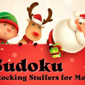 Stocking Stuffers for Men: Sudoku (Stocking Stuffers for Adults)