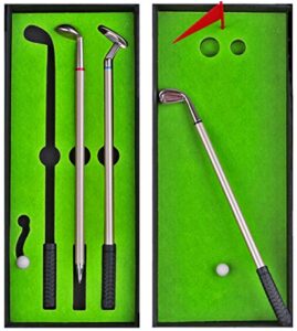 golf pen gifts for men women adults unique christmas stocking stuffers, dad boss coworkers him boyfriend golfers funny birthday gifts, mini desktop games fun fidget toys cool office gadgets desk decor