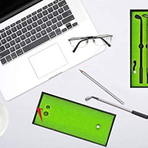 Golf Pen Gifts for Men Women Adults Unique Christmas Stocking Stuffers, Dad Boss Coworkers Him Boyfriend Golfers Funny Birthday Gifts, Mini Desktop Games Fun Fidget Toys Cool Office Gadgets Desk Decor