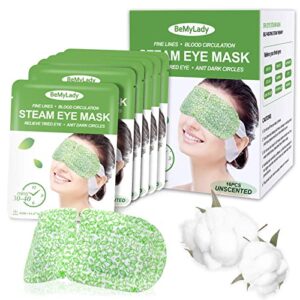 16 packs steam eye masks for dry eyes, spa warm eye mask, relief eye fatigue hot sleep eye mask for puffy eyes mask, disposable moist heating compress pads for sleeping, christmas gift, unscented