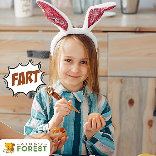 Farting Poop Pen - 7 Funny Fart Sounds - Fun Easter Basket Stuffers for Teens Boys & Girls, Kids Party Supplies, Pens for Coworkers & Work Gifts, Gag Gifts for Kids, Fun Pens for Kids, Pranks for kids