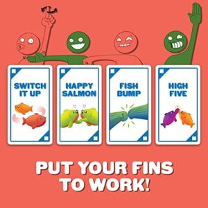 Exploding Kittens Happy Salmon Family-Friendly Party - Card Games for Adults, Teens & Kids