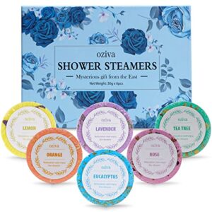 oziva aromatherapy shower steamers – nighttime shower tablets, shower bombs – easter basket stuffers gifts for women and men – self care and relaxation stress relief