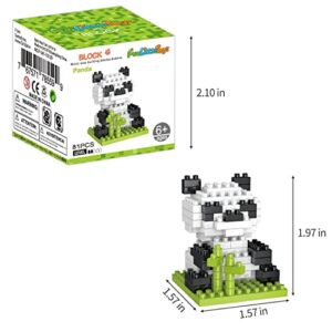 FUN LITTLE TOYS Mini Animals Building Blocks Sets for Goodie Bags, Prizes, Birthday Gifts, Party Favors for Kids 12 Boxes